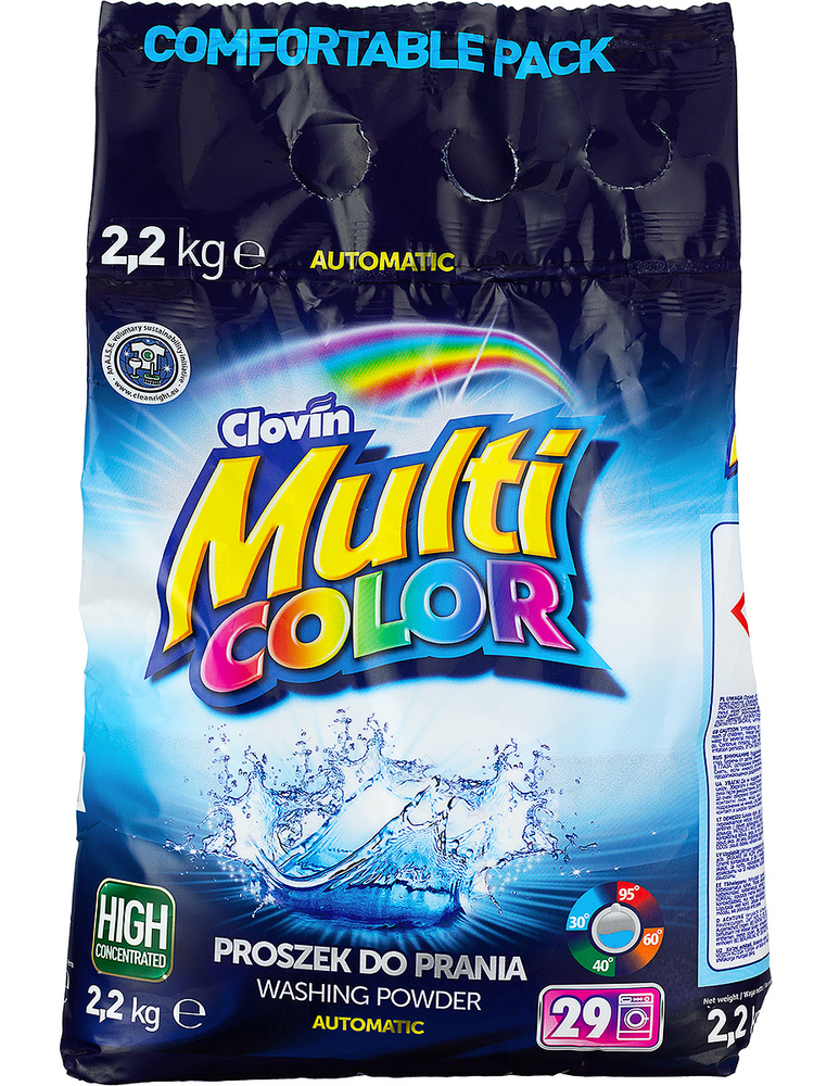 Стиральные порошки - MultiColor универсальный бесфосфатный стиральный ...
